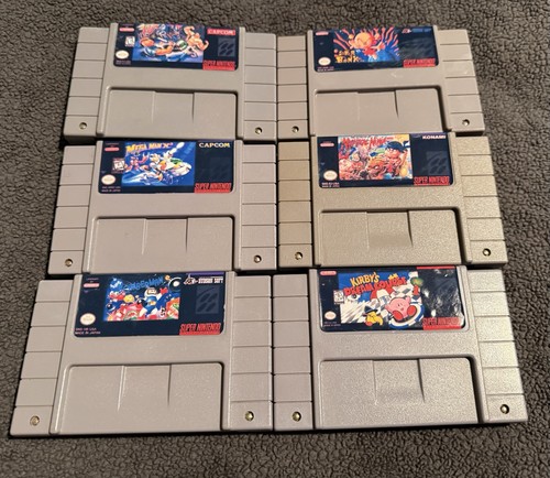 SNES Japanese SFC Game Lot Authentic 6 Game Lot (Read Description ...