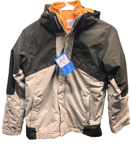 Columbia Bugaboo jacket Interchange Youth medium 10/12 green orange New ...