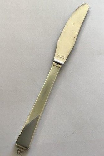 Georg Jensen Sterling Silver Pyramid Dinner Knife No 014 | eBay Australia