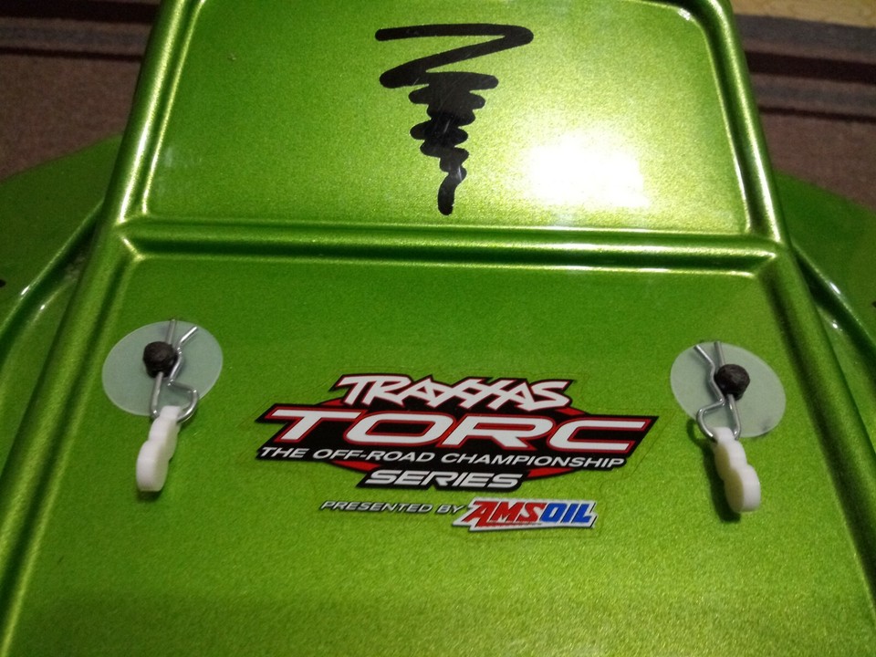 20 1/10TH SCALE RC CAR BODY CLIP PIN WHITE PULL TABS NO CLIPS INCLUDED ...
