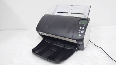 Fujitsu fi-7160 Color Duplex Scanner A4 High-speed Made In 2016 Used ...