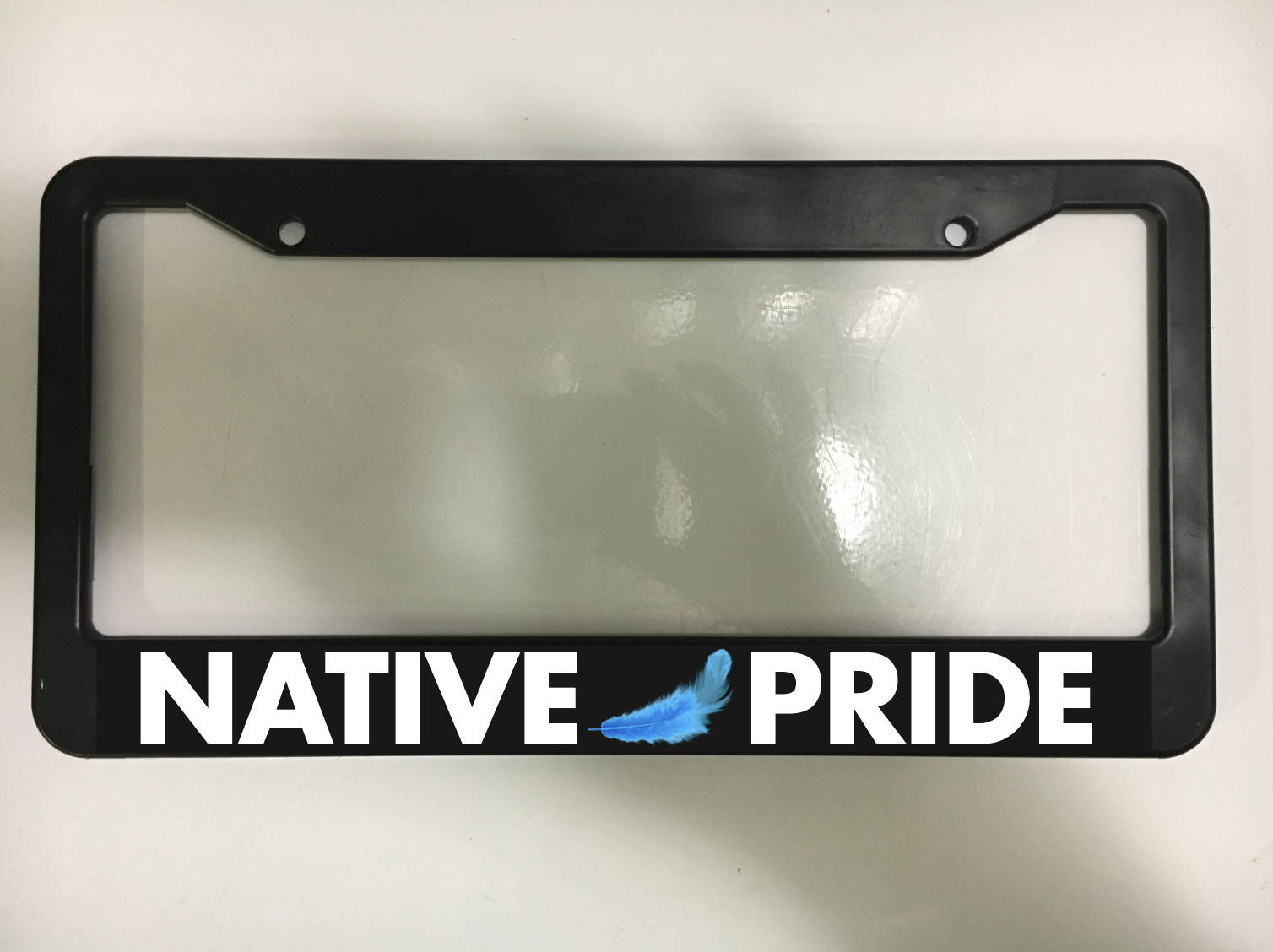 Native Pride Indian America Feather Free Spirit USA Car SUV License ...