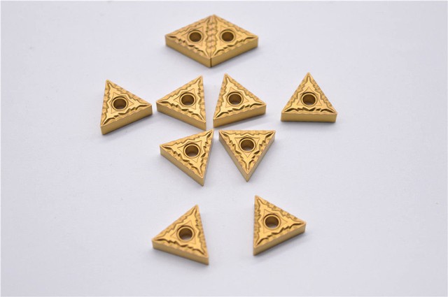 Tnmg160404-cq Lf9011 Triangle Carbide Inserts Milling Cutter Blades ...