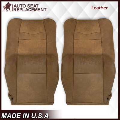 Ford F150 2001 2002 2003 Raw King Ranch Front Replacement LEATHER Seat ...