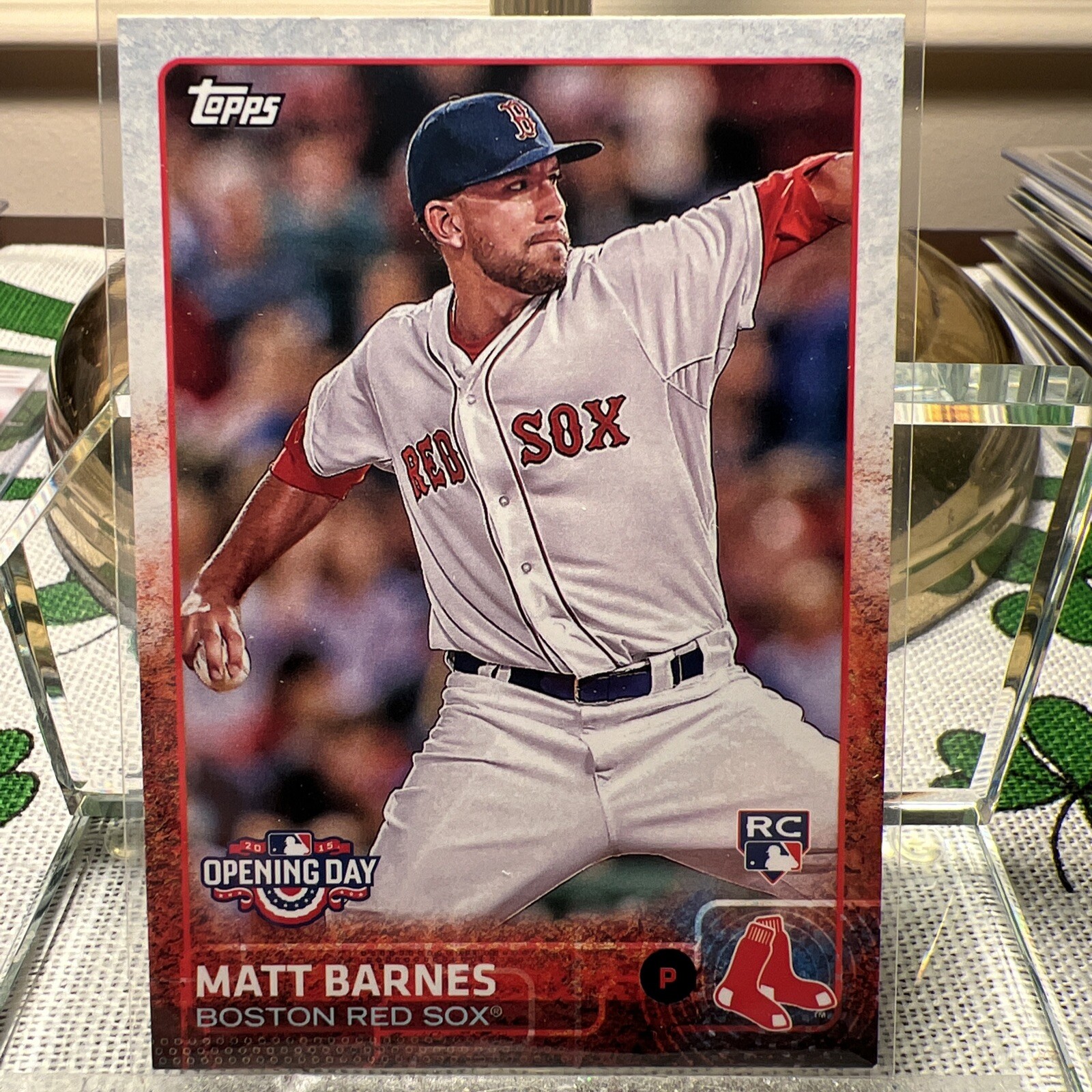 2015 Topps Opening Day #113 Matt Barnes Rookie Boston Red Sox RC | eBay