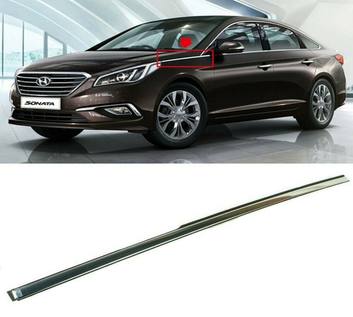 87771C1000 Front Left Fender Chrome Molding Trim For Hyundai Sonata ...