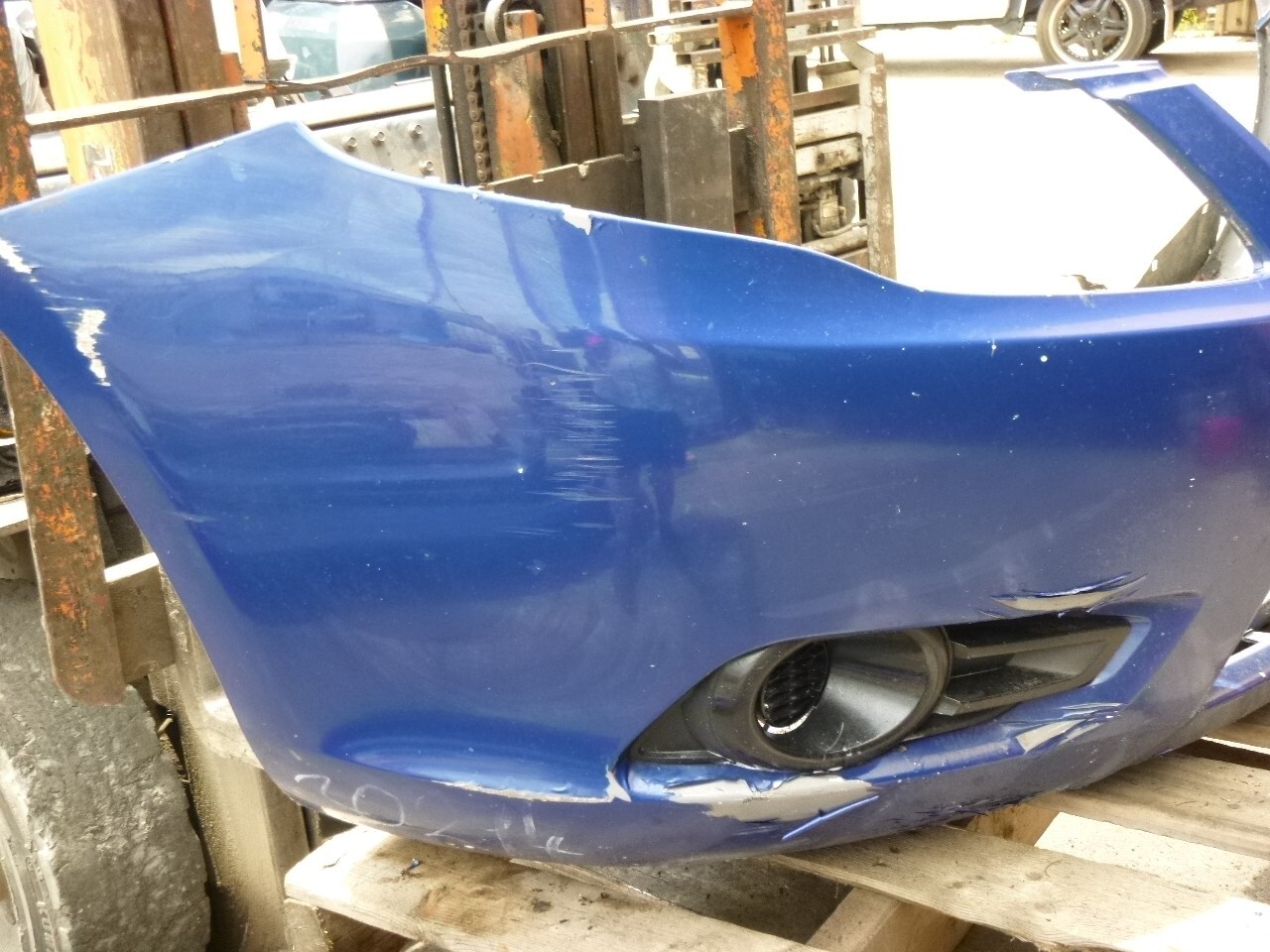 Ford Falcon FG FRONT BUMPER BAR BLUE | eBay