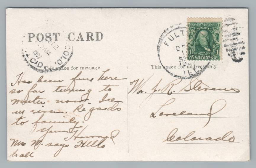 Mississippi River Log Raft FULTON Illinois RPPC Antique Steamer Photo ...