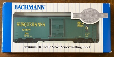 Bachmann 17001 HO Scale 40' Boxcar Susquehanna Suzy Q NYS&W New York ...