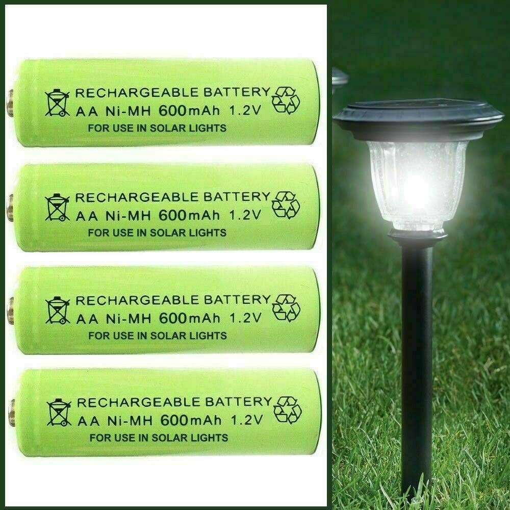 Rechargeable Batteries With Solar Powered Lights