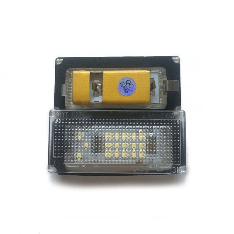 Car LED Number License Plate Lights for Mini for S R50 R52 04-08 R53 01 ...