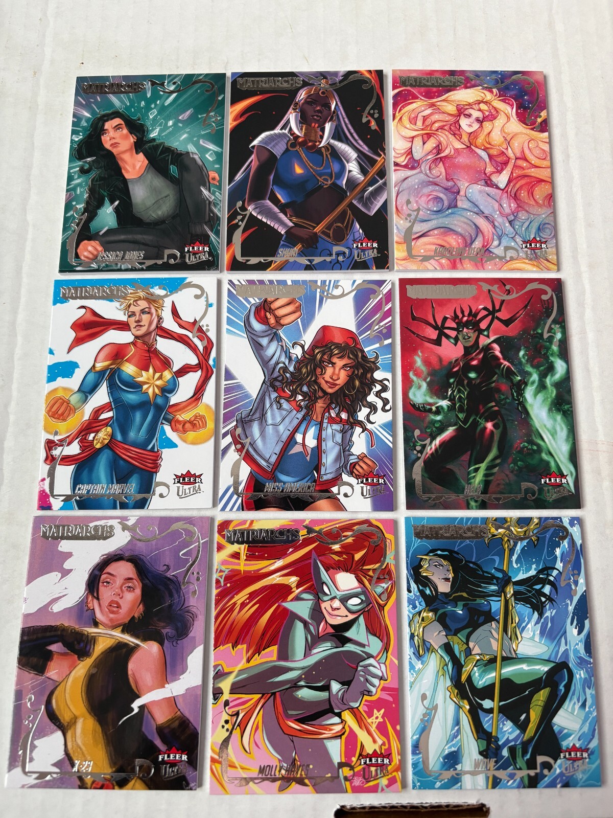 2024 UD Fleer Ultra Matriarchs Of Marvel - Complete your Set - 1-100 ...