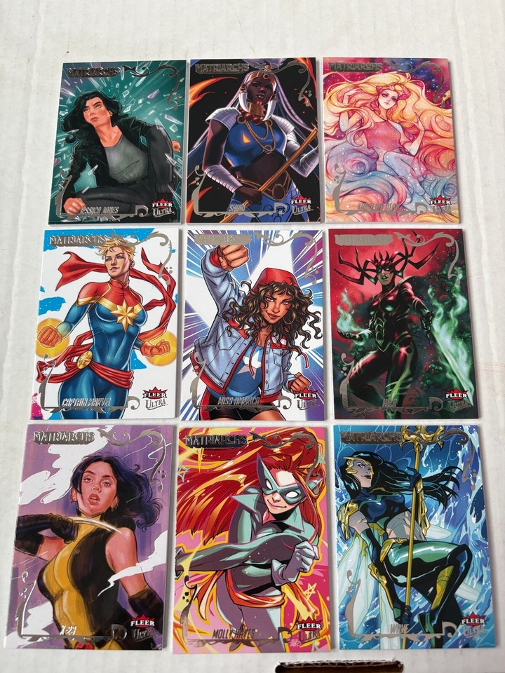 2024 UD Fleer Ultra Matriarchs Of Marvel - Complete your Set - 1-100 ...