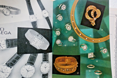 Bijoux imprimerie Draeger Omega, Jaeger-Le Coultre... 1961 | eBay