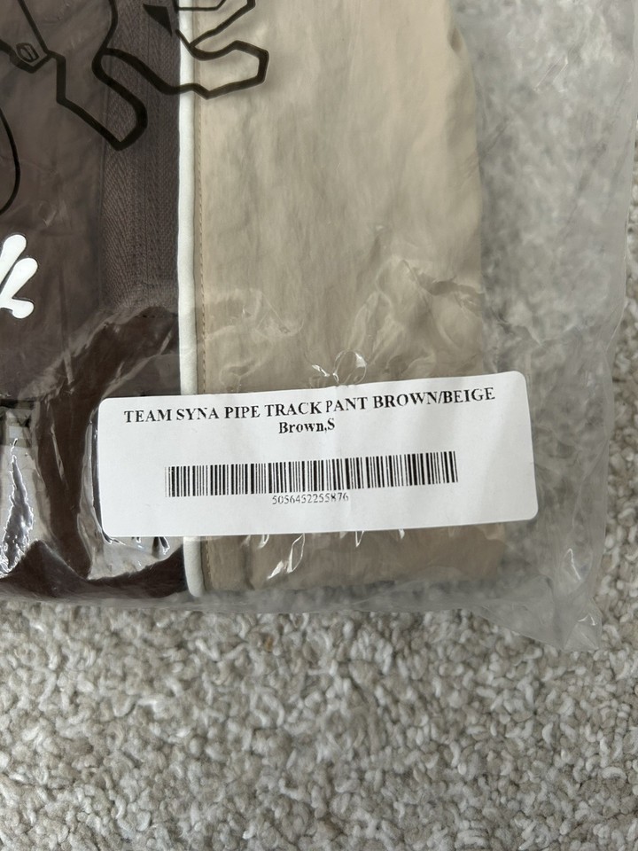 NEW Syna World shell tracksuit Brown/Beige SMALL | eBay UK