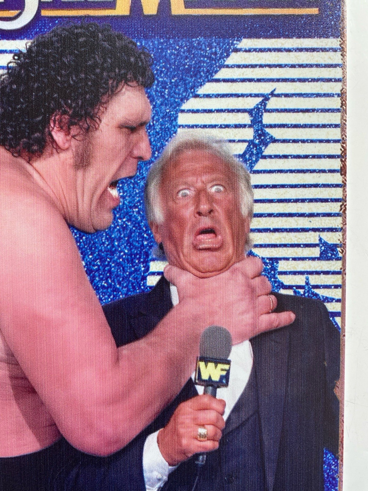 Andre The Giant Bob Uecker Sign - Wrestlemania - Milwaukee Brewers ...