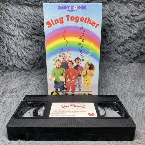 Baby Songs: Sing Together VHS Tape 1992 Kids Babies Musical Education ...