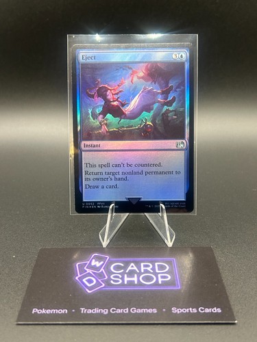 MTG Final Fantasy FFVII Eject (Foil) 0052 Uncommon Instant Blue Card ...