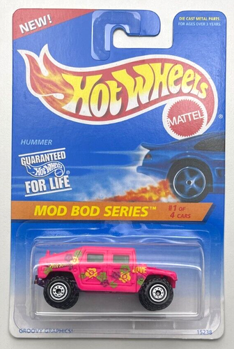 Hot Wheels - Mod Bod Series - Pink Hummer - New on Card | eBay