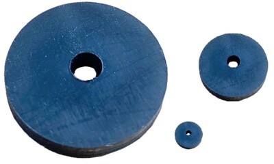 Assorted Rubber Flat Tap Washers for Sink or Bath Taps - Sizes 1/2", 3/ ...