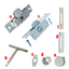 Budget Lock Square Key Latch Keeps Escutcheon Keyhole Taper T-Key Parts ...