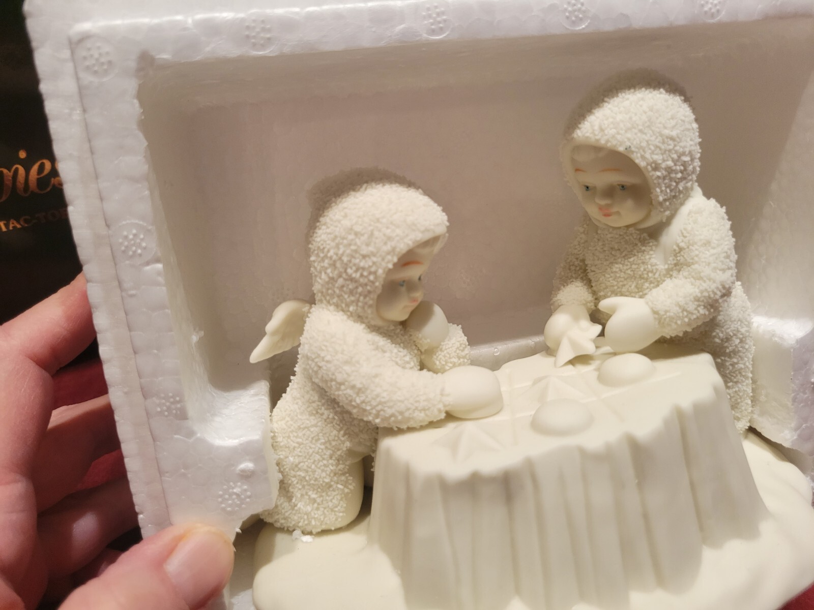 Snowbabies "Stars In-A-Row, Tic-Tac- Toe". Dept. 56. Retired. | eBay