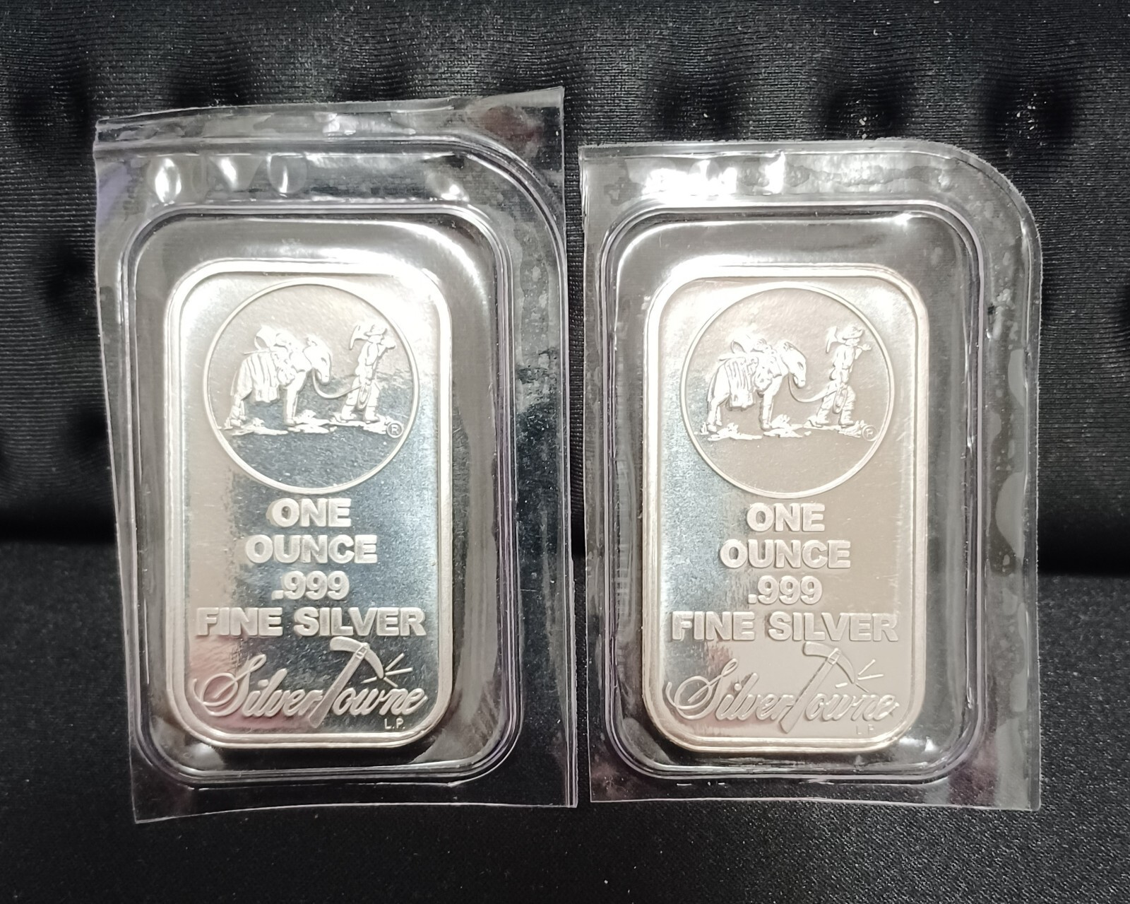 1oz .999 Fine Silver Bar - SilverTowne Lot of (2) | eBay
