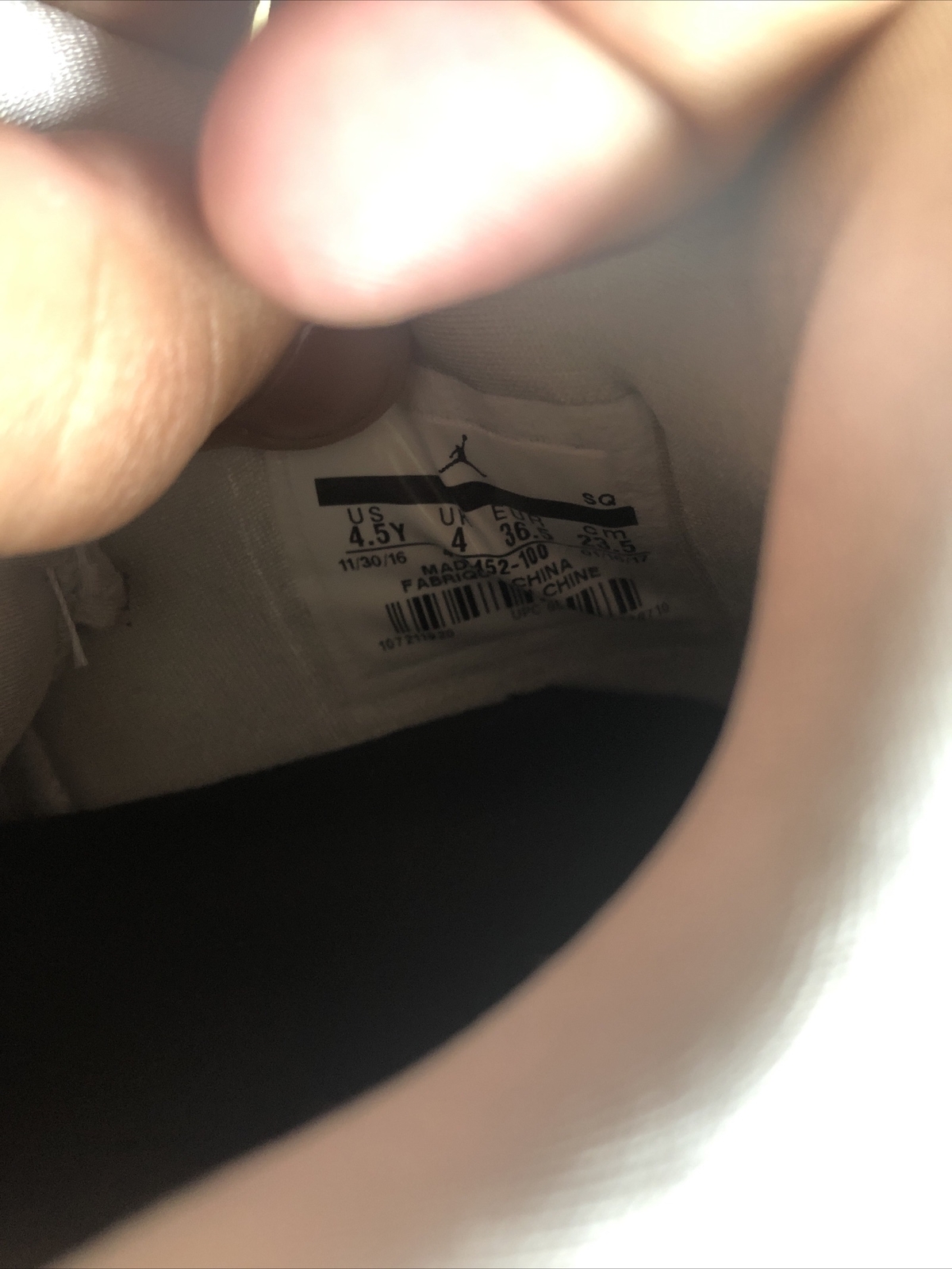 Nike Air Jordan Retro IV 4 Pure White 408452-100 Size… - Gem