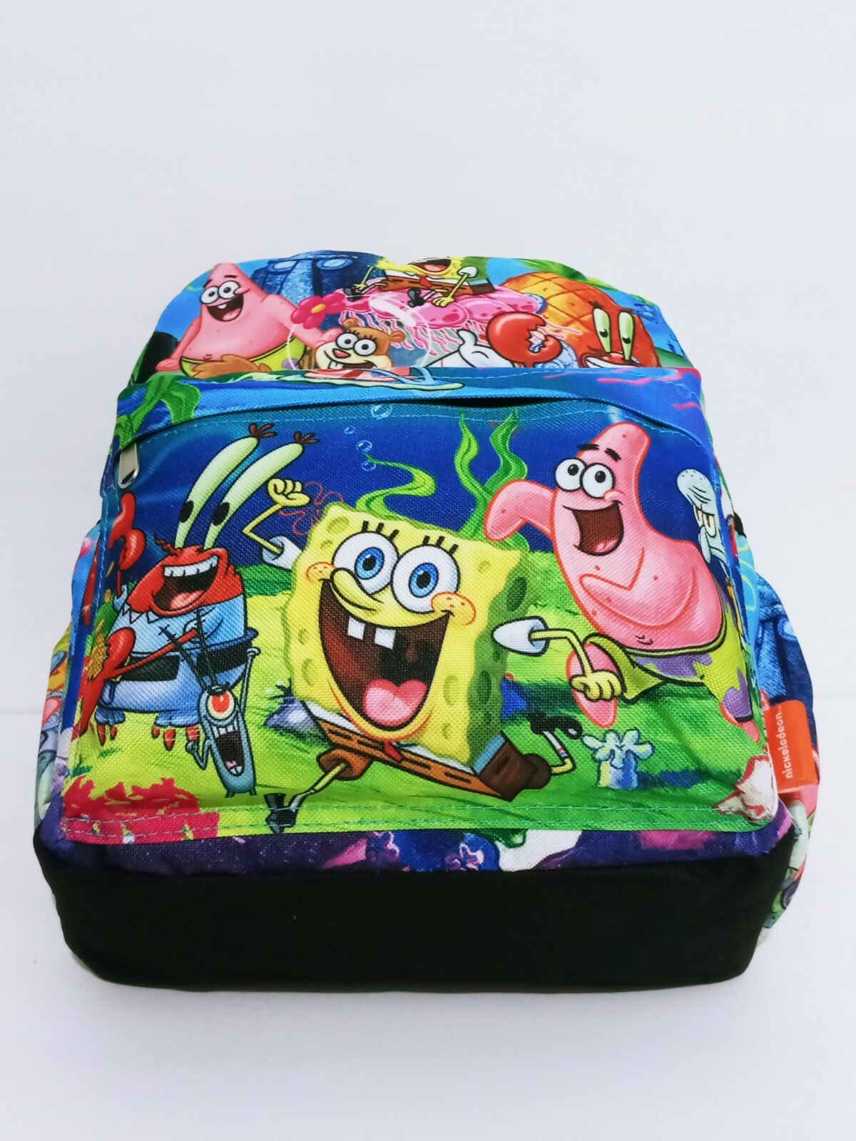 Nickelodeon Spongebob Patrick Mr. Krabs All Over Print 12" Backpack ...