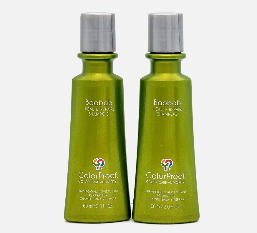 ColorProof Baobab Heal & Repair Shampoo 2 oz & Conditioner 2 oz Duo ...