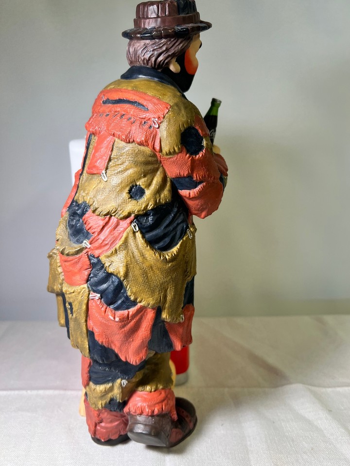 Emmet Kelly-Refresh You Best-sad Hobo clown- Coca-Cola Machine- limited ...