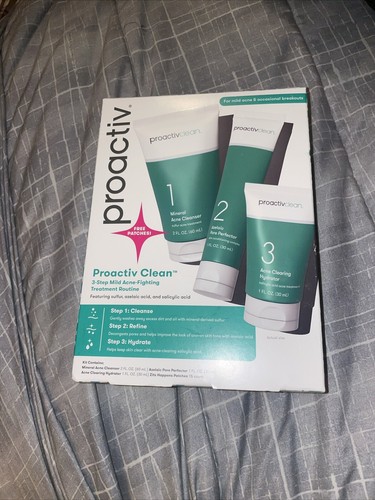 Proactiv Clean 3-Step Mild Acne-Fighting Treatment Routine Exp 02/25 | eBay