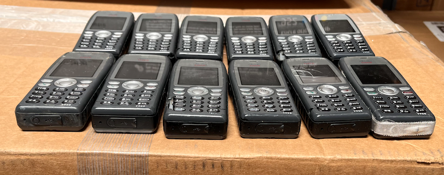 Lot of 12 Cisco CP-7925G 7925 Wireless IP Phone 74-5464-02 CP-7925G-A ...