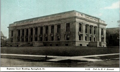 Supreme Court Building Springfield Illinois Postcard | eBay
