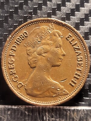 EXTREMELY RARE AND VALUABLE!!! 2p 1980 2p New Pence Coin. COLLECTORS ...