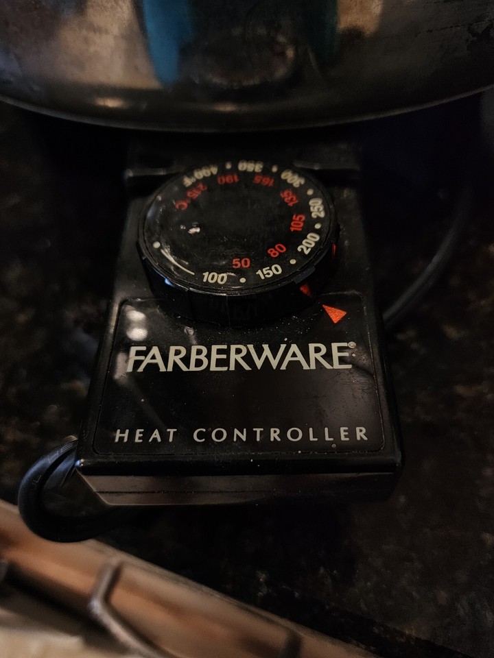 Farberware 12" Electric Skillet with Dome Lid Model 344A Stainless ...