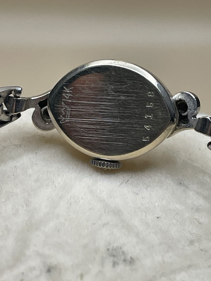 Wyler Gold Diamond Watch 14k Marking Womans | eBay