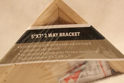 Wooden Bracket; 5x7 Alexandria Moulding, Brand New with hardware | eBay