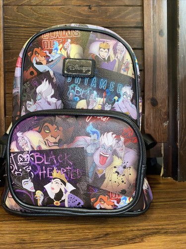 Disney Villains Mini Backpack. Storybook Scenes | eBay