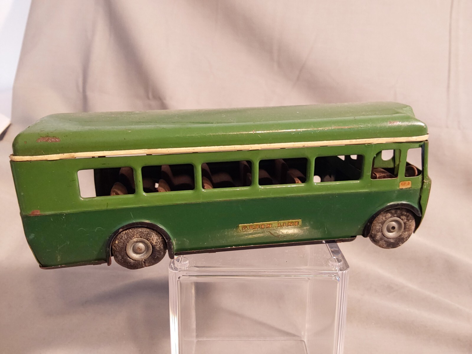Tri Ang Minic Toys Wind Up Bus | eBay