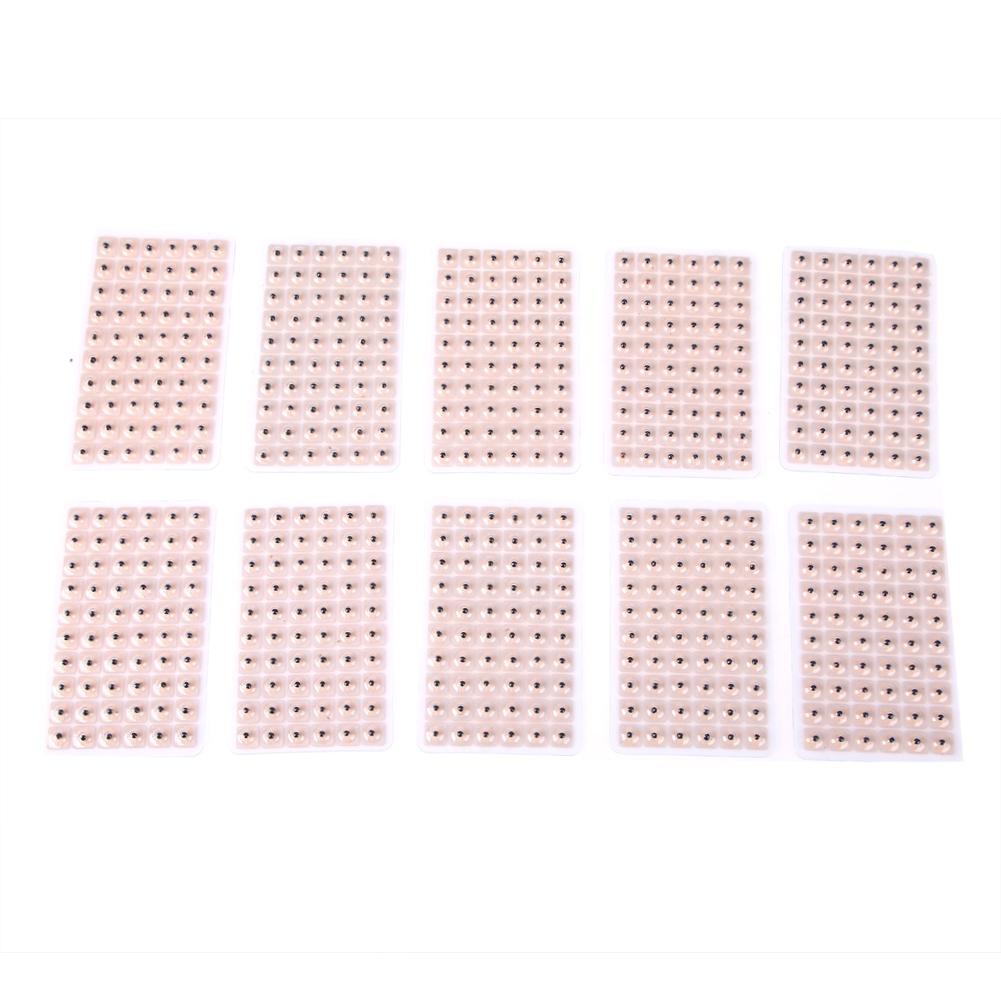1200pcs Acupuncture Needle Ear Seeds Vaccaria Seeds Ear Massage ...