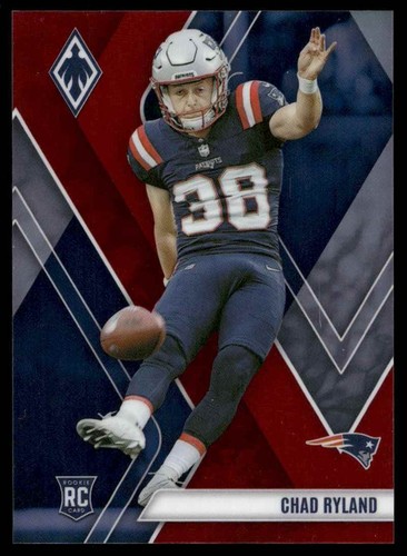 2023 Panini Phoenix Red Chad Ryland Rookie /250 Patriots #198 C16 | eBay