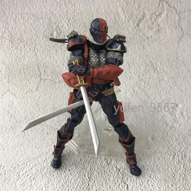 Amazing Yamaguchi Revoltech No.011 Deathstroke PVC Action Figure ...