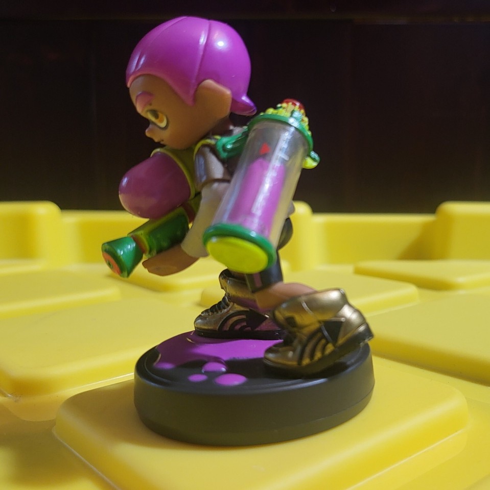 Splatoon Purple Inkling (Sean Paul Looking Ahh) Amiibo | eBay