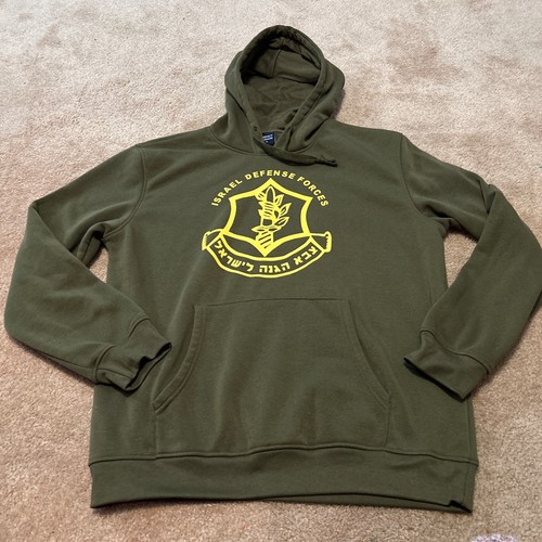 IDF ISRAELI Defense Force - Israel Middle East - Fleece Pullover Hoodie ...
