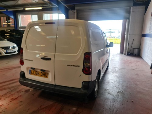 PEUGEOT PARTNER SE 1.6 HD, 2016-16 REGI BLUE , NO VAT, SIDE LOADING ...