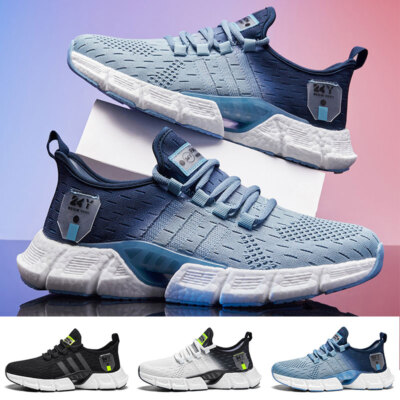 Women Men Sneakers Outdoor Running Shoes Gradient Lightweight Casual ...
