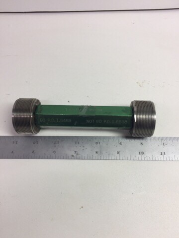 OSBORN UN-2B GO THREAD GAGE 1.6875-16 | eBay