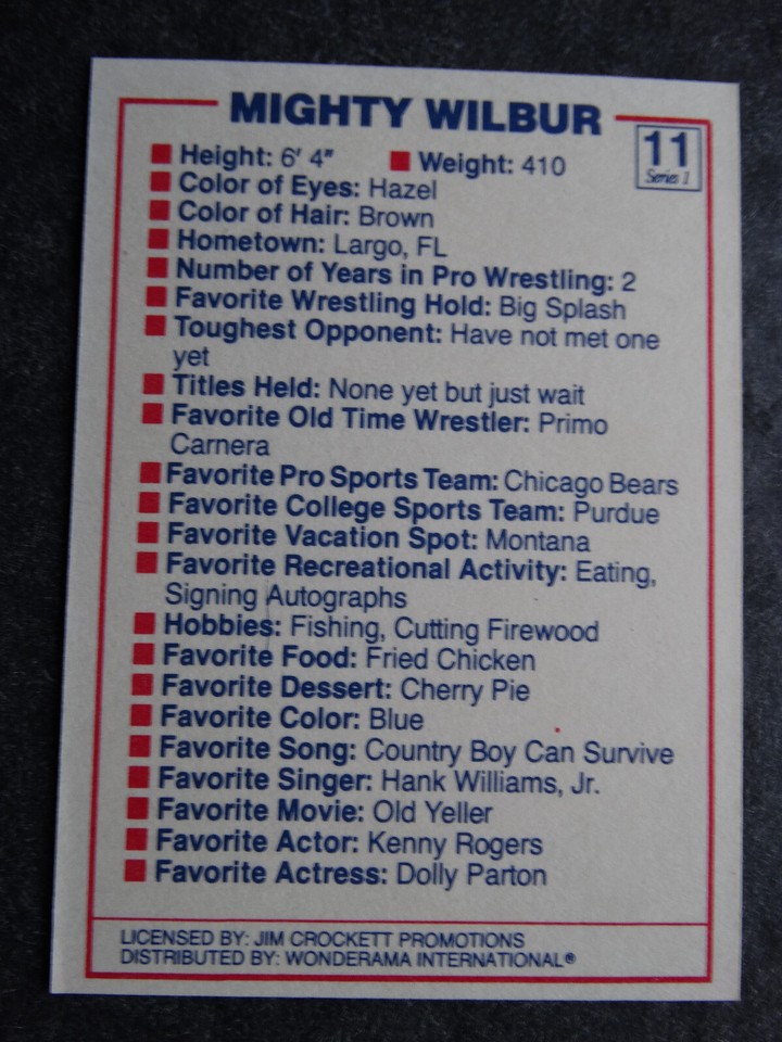 1988 Wonderama NWA Wrestling Cards Complete Your Set You U Pick From ...