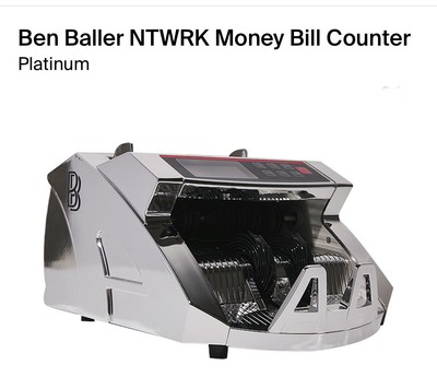 BRAND NEW Ben Baller Platinum Money Counter Machine NTWRK SEALED, FREE ...